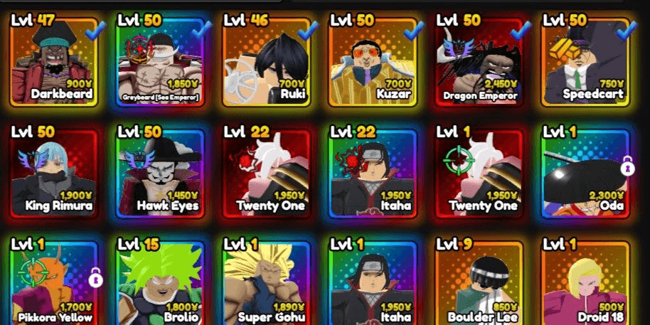 Beli Akun Anime Reborn King Rimura Heavenly + Greybeard Miracle ...