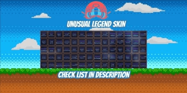 Buy Skin Unusual Legend Skin Check Descripsion | A Universal Time A ...