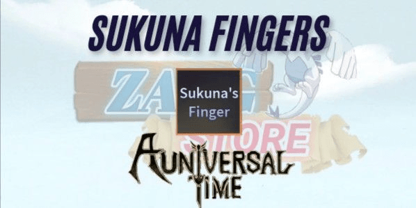 Beli Items Sukuna Finger | A Universal Time A Universal Time Terlengkap ...