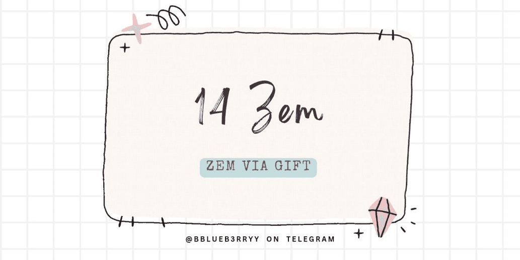 Buy Gift Item Item total price 14 Zem Zepeto 2634692 | itemku