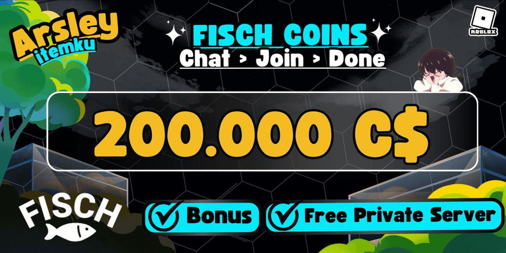 Buy Money 200k / 200,000 C$ Fisch Money Fisch 3070635 | itemku