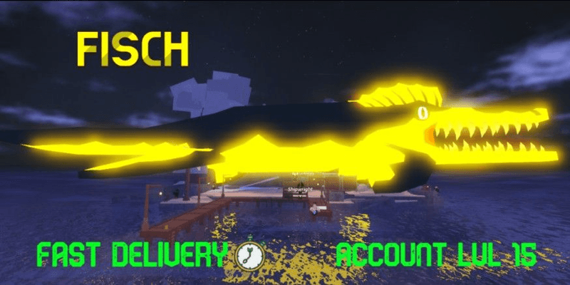 Buy Fish Sparkling Shiny Giant Mosasaurus - Fisch Fisch 3119346 | itemku