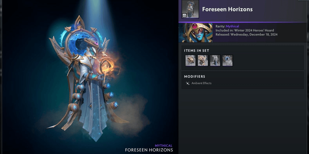 Buy Item Gift Foreseen Horizons (Oracle Set Winter 2024 Heroes' Hoard) Dota 2 3163529 | itemku