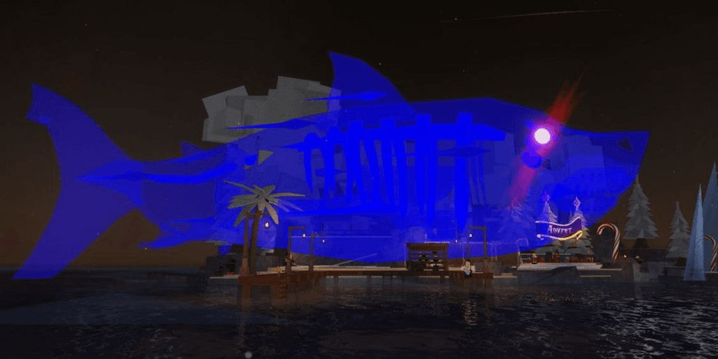 Beli Fish Sparkling Shiny GIANT Abyssal Phantom Megalodon (133781.6 KG ...