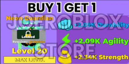 Buy Pet Evolved Neon Guardian LVL MAX - Muscle Legends Muscle Legend ...