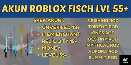 Cheapest Fisch Account | itemku