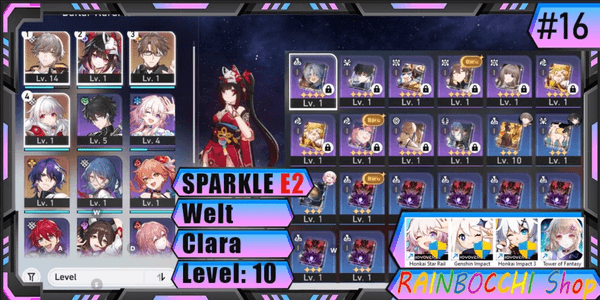 Buy Account SPARKLE E2 / Eidolon 2 starters Honkai: Star Rail 2708454 ...