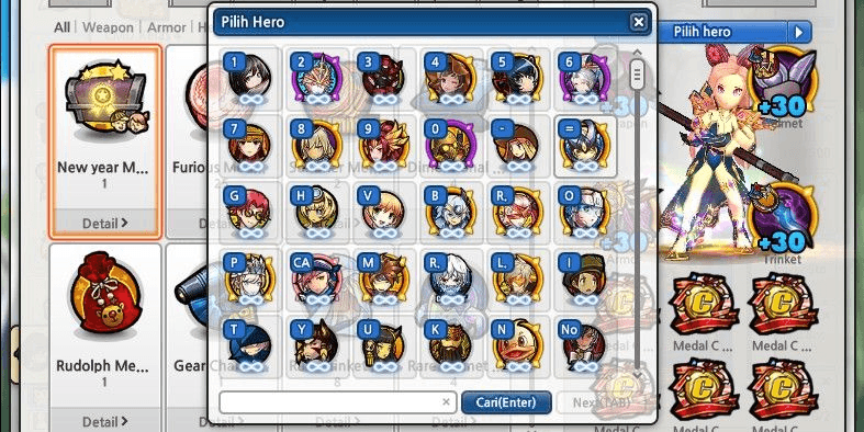 Beli Akun Akun Lost Saga Orign Valofe #SULTAN Murmer Herper Ramai Lost ...