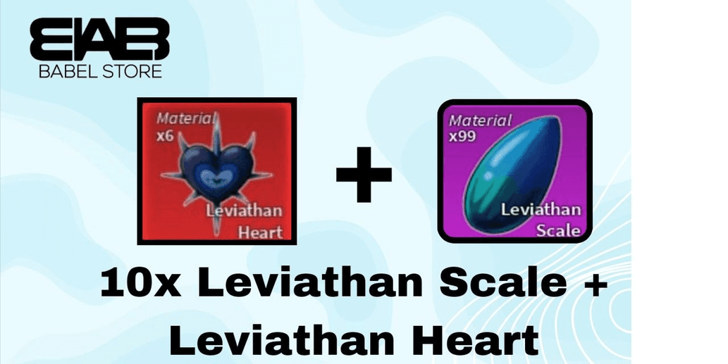 Beli Joki Lainnya 10x Leviathan Scale + Leviathan Heart Blox Fruits ...