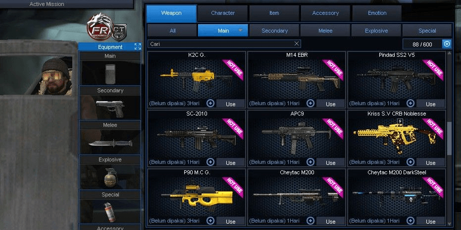 Buy Account Major Grade 1 Point Blank Beyond Limits 2790009 | itemku