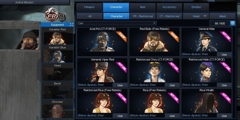 Buy Account Major Grade 1 Point Blank Beyond Limits 2790009 | itemku