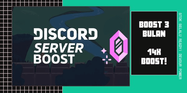 Beli Server Boost Discord Termurah Juli 2024 | itemku