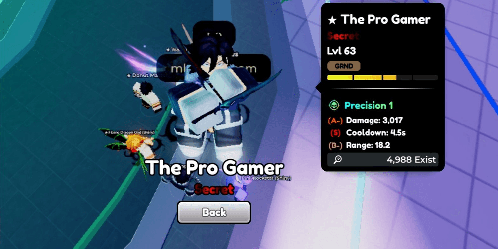 Beli Unit The Pro Gamer (SJW) EVOLUTION Anime Defenders Roblox ...