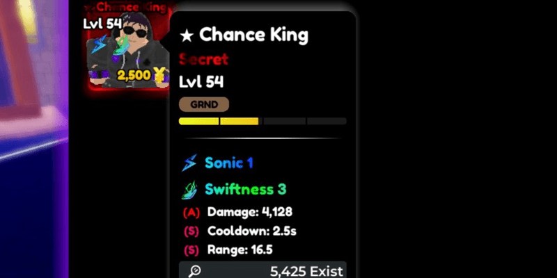 Buy Unit Chance King Hakari Evo Anime Defenders Roblox 2850145 | itemku