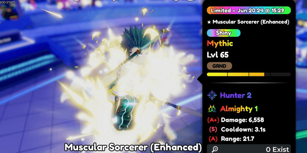 Buy Unit Muscular Sorcerer / Tojo Evo Almighty Double Trait - Anime ...