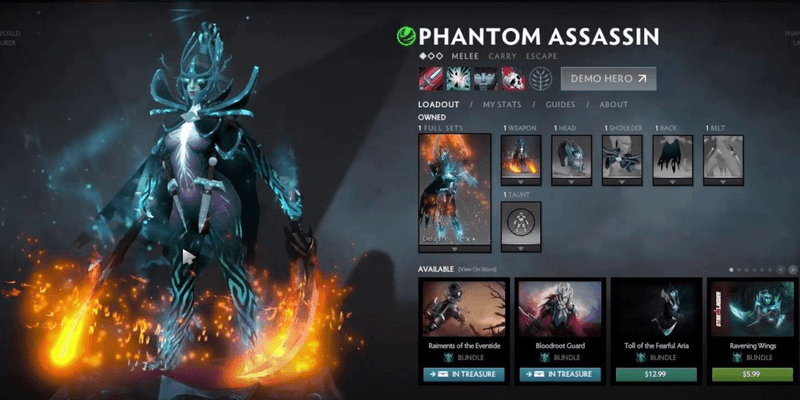 Beli Item Ready Trade Exalted Manifold Paradox (Arcana Phantom Assassin ...
