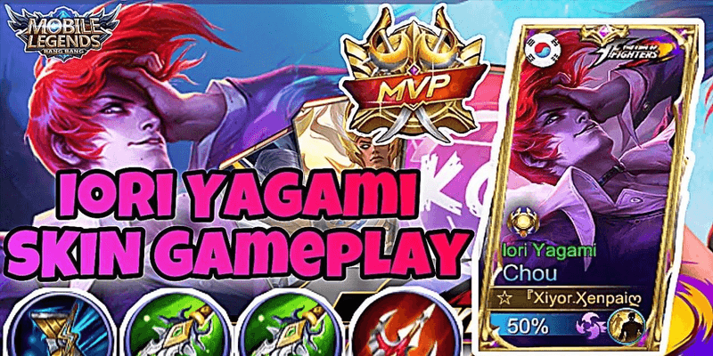 Buy Skin Skin Mobile Legends Chou Iori Yagami (Skin Kof Chou) / Skin Ml ...