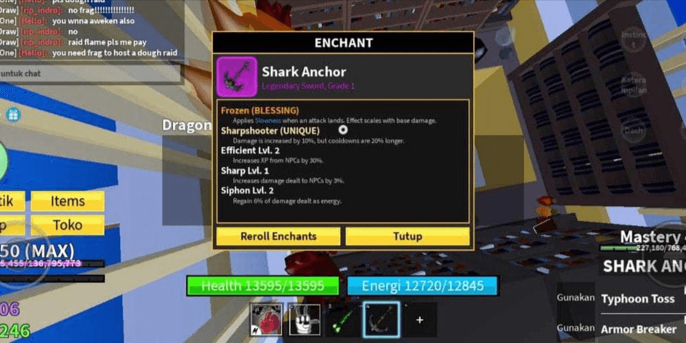 Buy Account Blox Fruit Account All Fighting Style On + Race Shark V4 ...