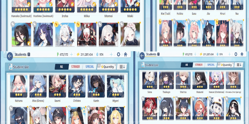 Beli Akun AKUN MID LV 50AN 8 LIMIT MIKA S.HANDOKO S.HOSHINO Blue ...