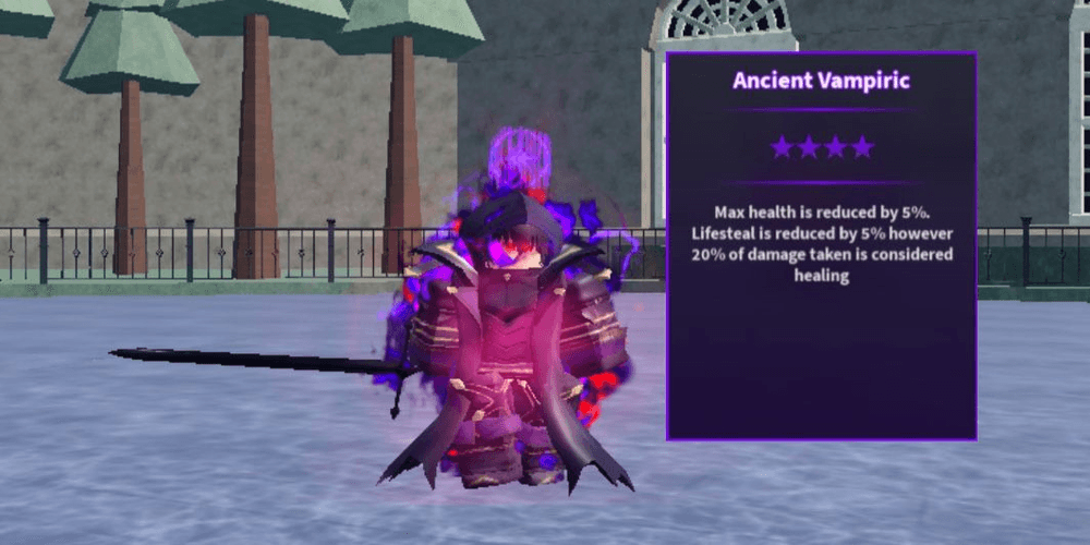 Beli Item HEXED / HEX VAMPIRIC Legendary Trait Cid Kagenou / Shadow - A Universal Time (AUT ...