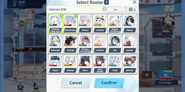 Beli Akun [B402] Starter - 2 Mutsuki (New Year), Ako (Dress), Mimori ...