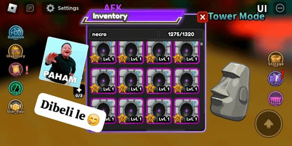 Beli Unit All Star Tower Defense Roblox Termurah September 2024 | itemku