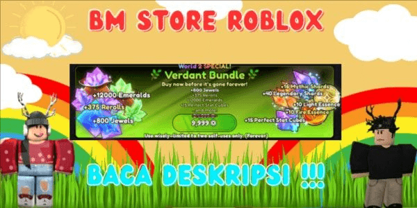 Beli Item Verdant Bundle Anime Last Stand Anime Last Stand Roblox ...