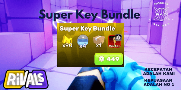 Beli Case & Bundle Super Key Bundle - Rivals Rivals Terlengkap dan ...