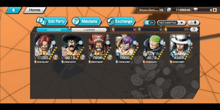 Buy Account 3 Extreme One Piece Bounty Rush 2941290 | itemku