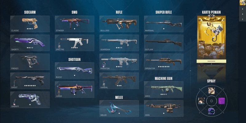 Buy Account Akun Valorant Rank Bronze 3 Skin Banyak (Limited) Full ...