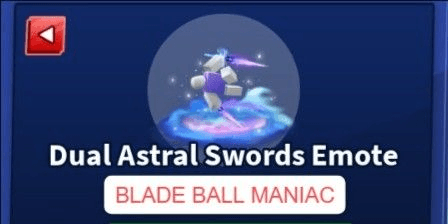 Buy Limited Swords Dual Astral Swords Emote Limited Blade Ball RBL ...
