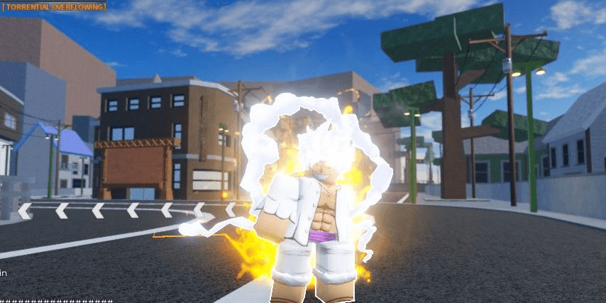 Beli Item Luffy Gear 5 (Torrential Overflowing) Legendary Trait | Hito ...