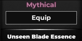Beli Item Unseen Blade Essence-Type Soul Roblox Terlengkap dan Termurah ...