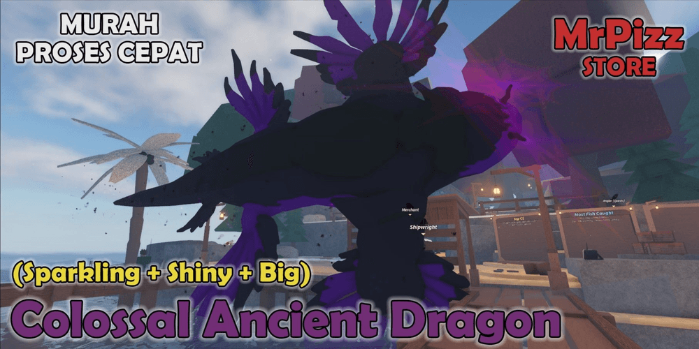 Beli Fish Sparkling + Shiny+ Big Colossal Ancient Dragon (Exotic Fish ...