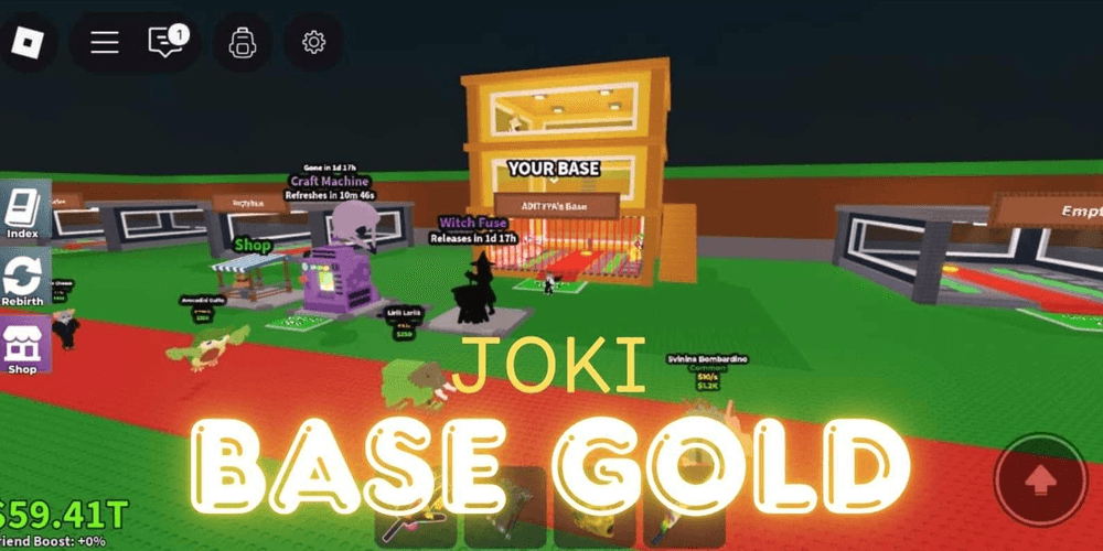 Beli Joki JOKI BASE GOLD - STEAL A BRAINROT Steal A Brainrot Termurah ...