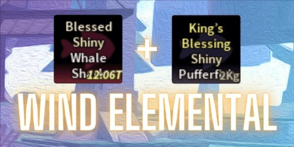 Buy Fish Wind Elemental Rod Set Fisch 3890526 | itemku