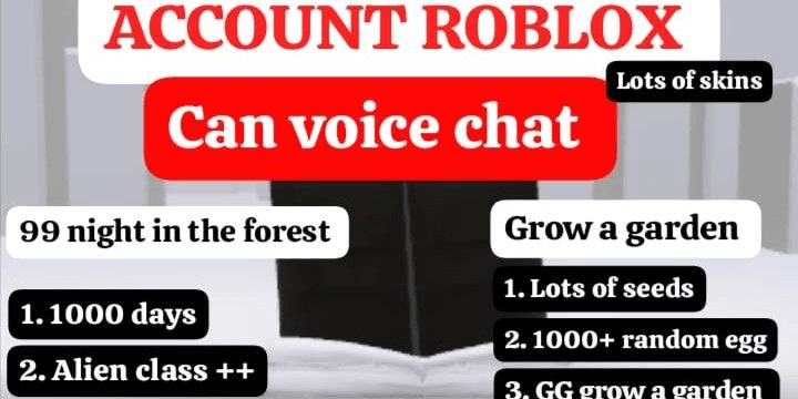 Beli Item AKUN RBL BISA VOICE CHAT- GROW A GARDEN LENGKAP, 99 NIGHT IN ...