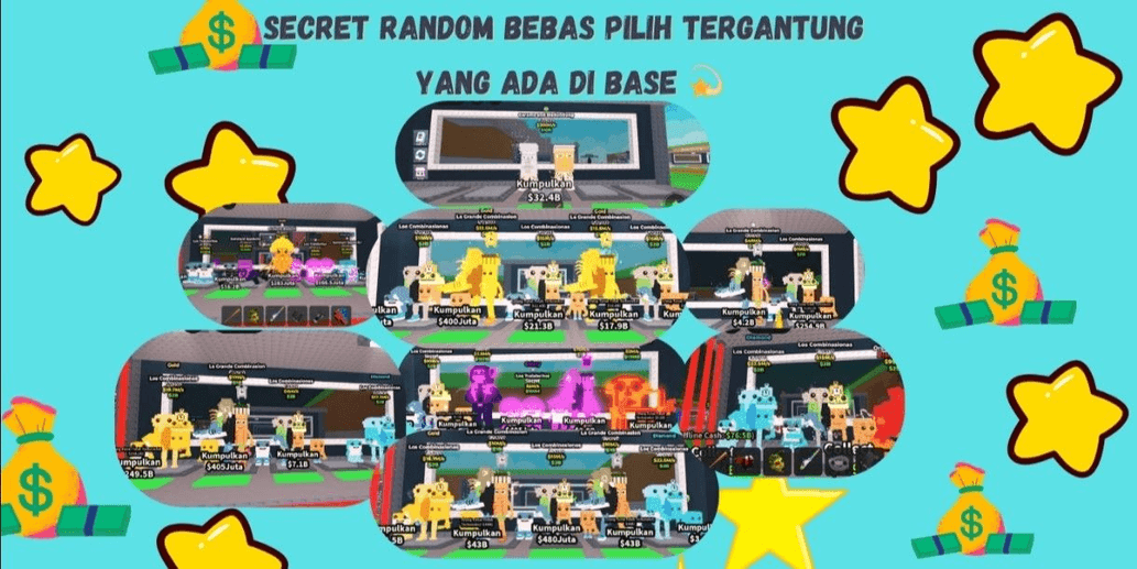 Beli Item 1 SECRET RANDOM - STEAL A BRAINROT Steal A Brainrot Termurah ...