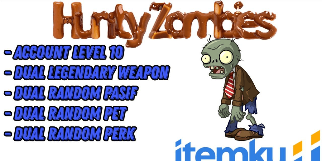 Buy Account Hunty Zombie | Level 10 * Dual Legendary Weapon * Dual ...