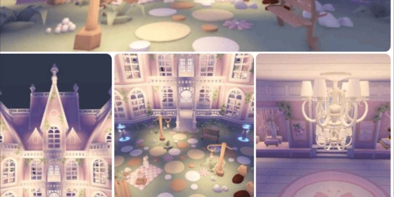 Buy Others pink castle victoria house Adopt Me Trading Hub 3904699 | itemku