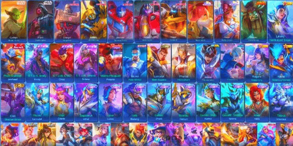 Buy Account #2851 | 566 Skins | Legends Saber, Franco & Lesley ...