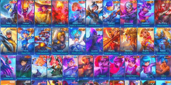 Buy Account #2851 | 566 Skins | Legends Saber, Franco & Lesley ...