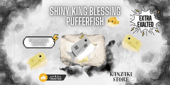 Buy Fish Shiny King's Blessing Pufferfish | SKB Pufferfish - Fish Fisch ...