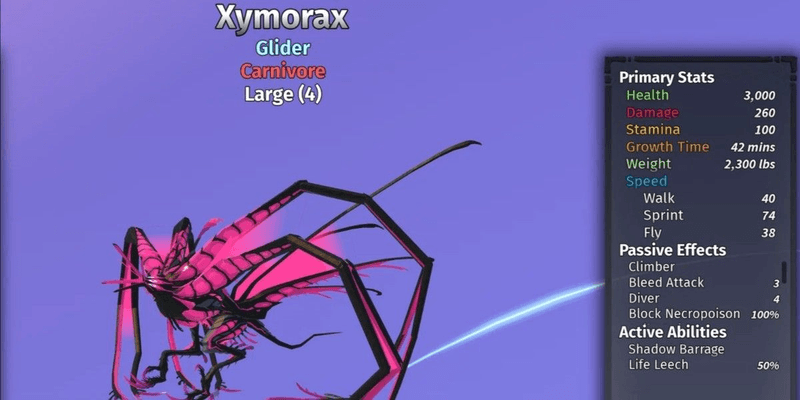 Beli Creatures Xymorax shadow creature Creatures of Sonaria Terlengkap ...
