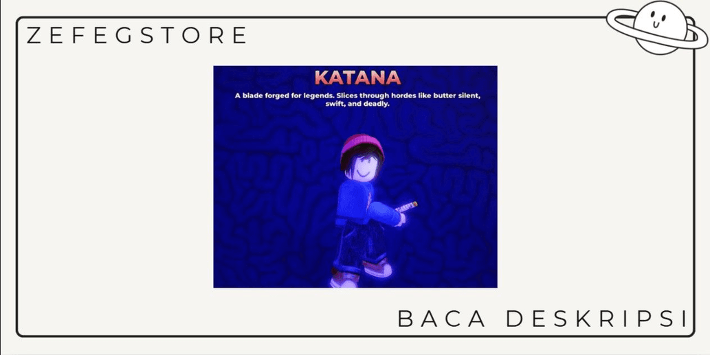 Buy Account Akun Starter Plain Hunty Zombie | Katana Hunty Zombie ...