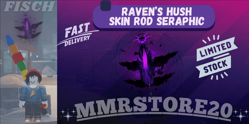 Buy Item Raven's Hush | Skin Rod Limited | Skin Rod Seraphic | Fast ...