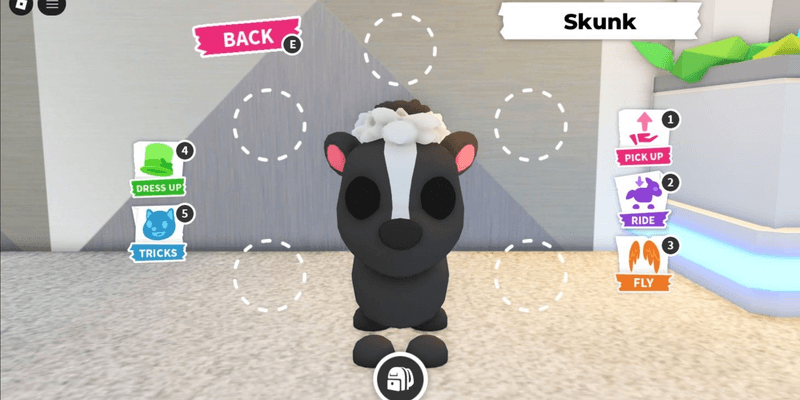 Buy Pet Skunk (Ultra-Rare) Adopt Me - AdoptmeStore14 Adopt Me Trading ...