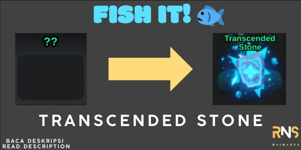 Buy item Transcended Stone Fish It! 3937341 | itemku