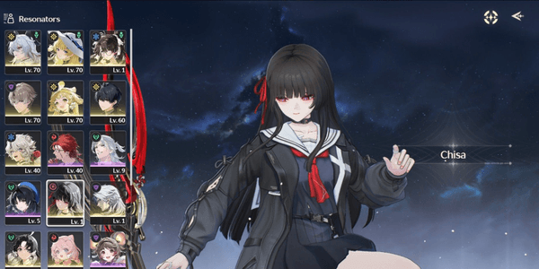 Buy Account Chisa + Zani + Sign + Phoebe + Cosmic Ripples + Xiangli Yao ...