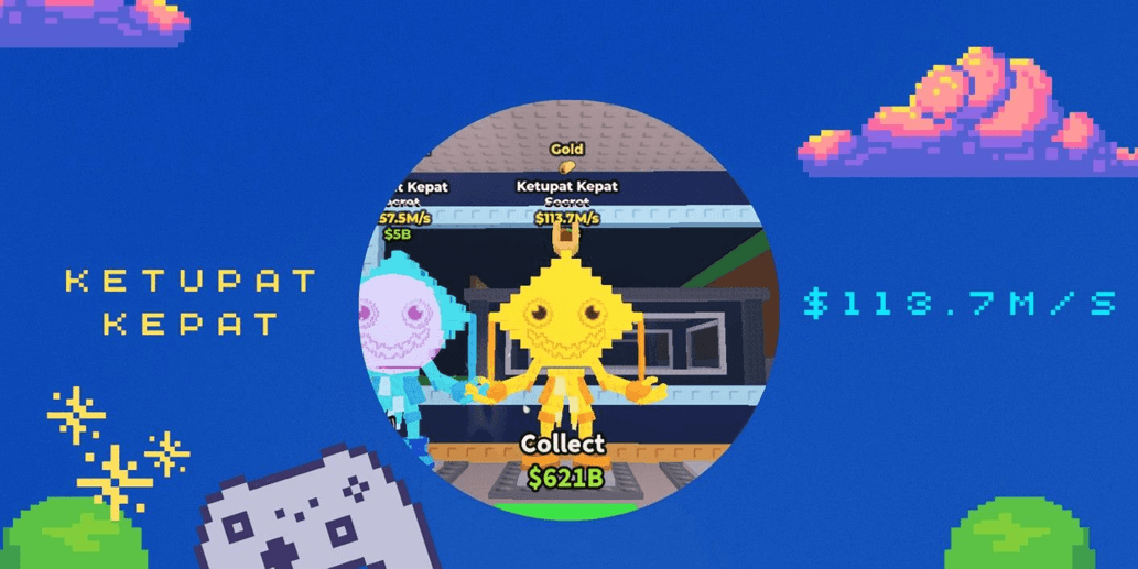 Buy Item Ketupat Kepat Gold - $113.7M/S Mutating Steal A Brainrot ...